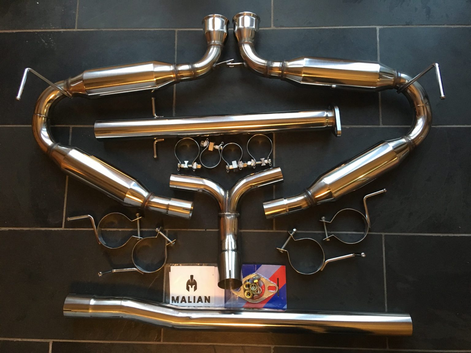 Mini R53 Cooper S Catback 2.5″ Performance Race Stainless Steel Exhaust ...