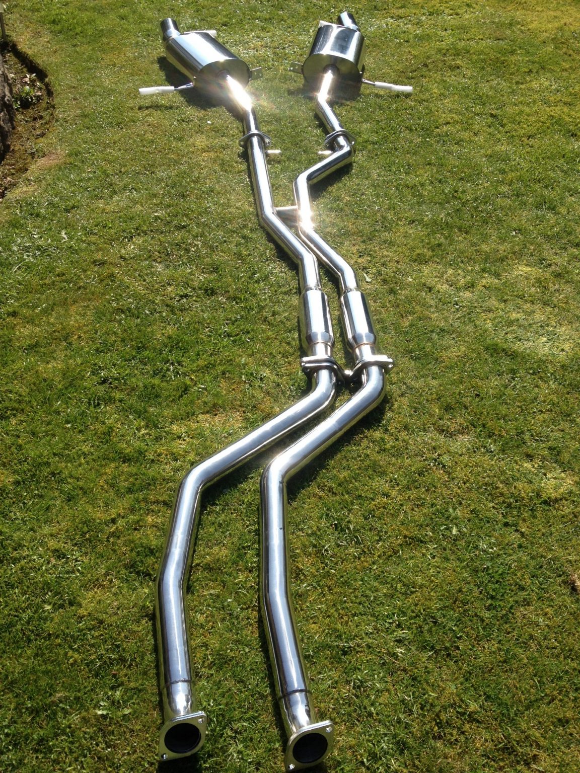 BMW 335i E92 Twin Turbo Primary Cat Back Performance Exhaust System ...