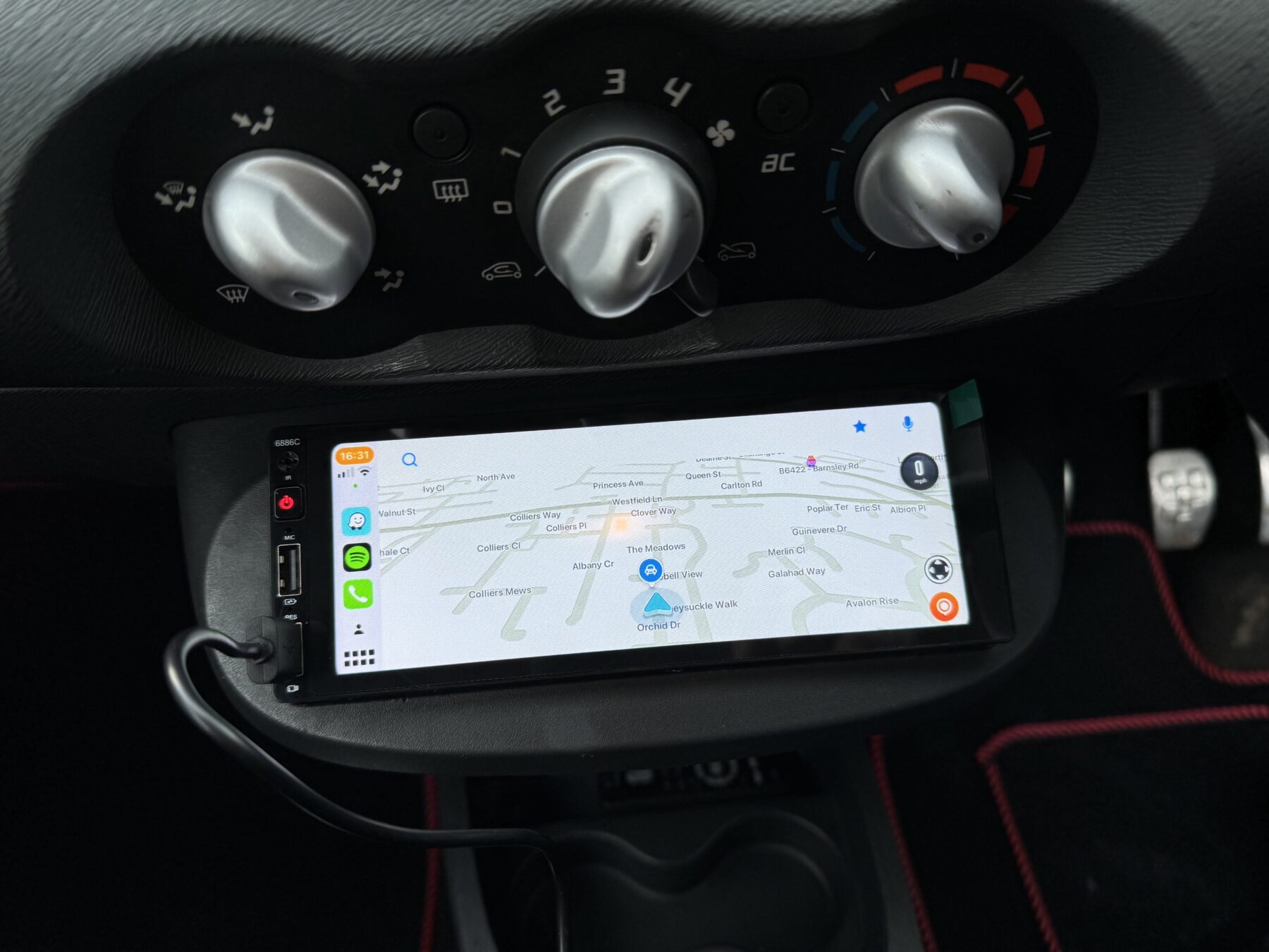 Single Din Android Auto, Apple car play head unit – PJ Performance